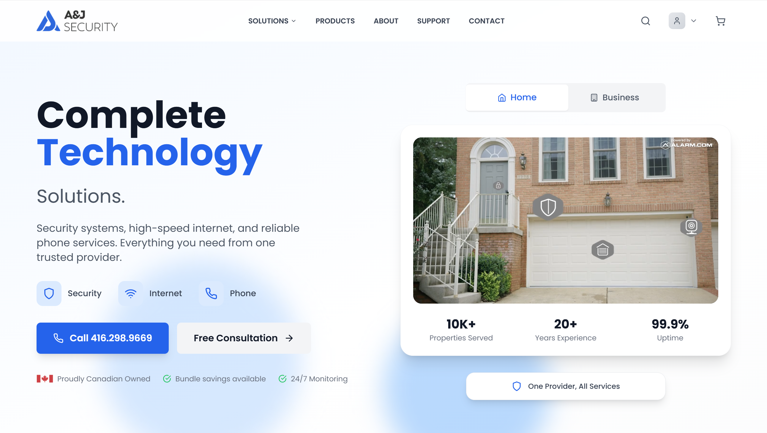 A&J Security - Professional Security Systems & Installation